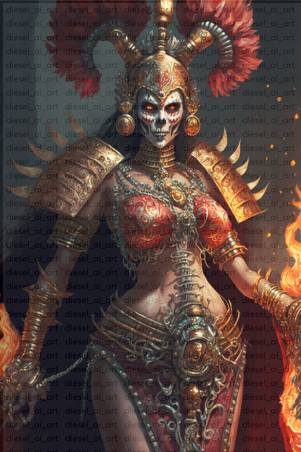 Buy Chantico HD Download | High-Res Aztec Art | Diesel AI Art ...